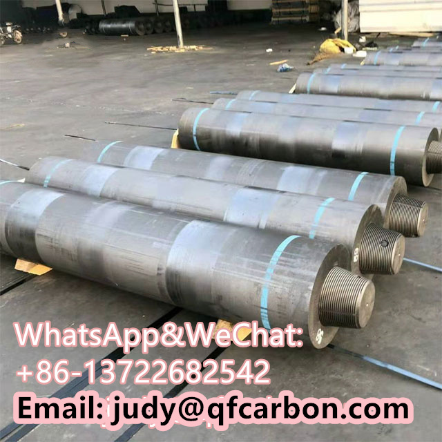 China graphite electrode ultra high power made in calcined needle coke ...